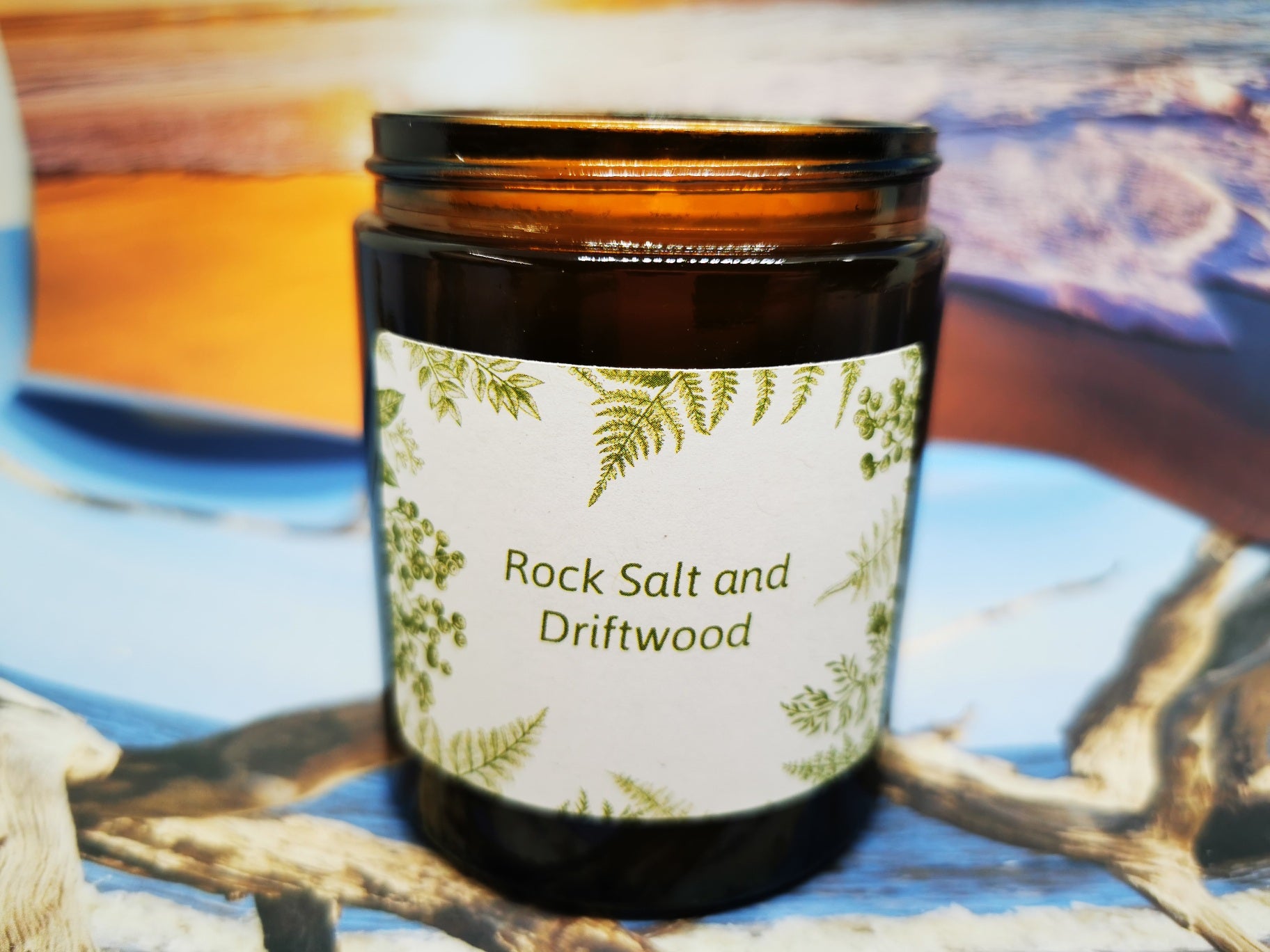 Handmade Candle - Rock Salt and Driftwood – Pentland Aromatics